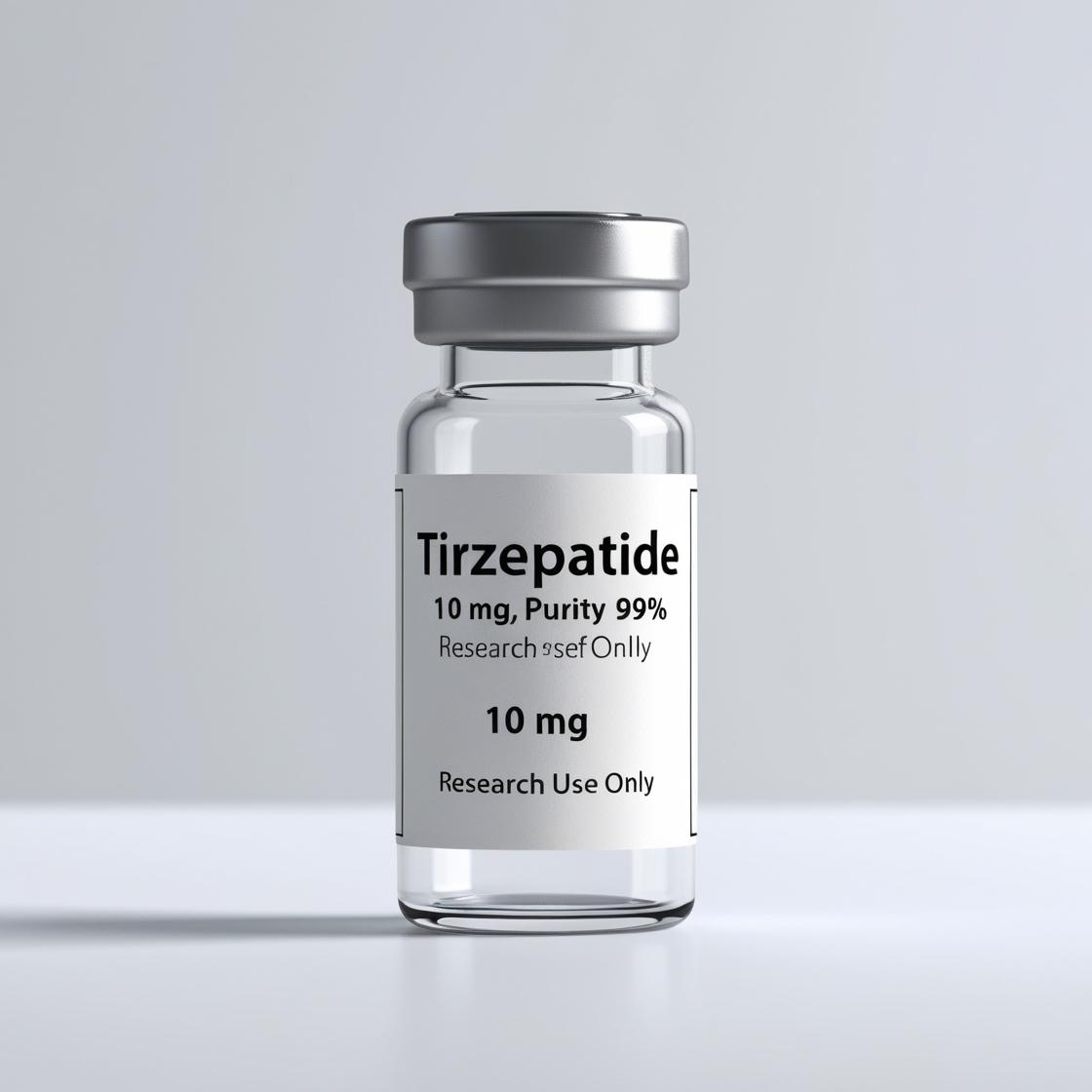 China Tirzepatide Lyophilized High Purity 99% Peptide Powder TR 10mg 15mg 20mg 30mg per vial for ...